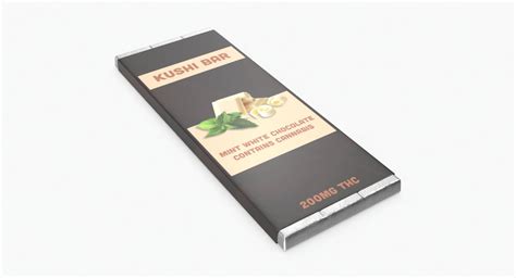 화이트 민트 초콜릿 바 포장지 3d 모델 29 Dae Fbx Obj Max Free3d