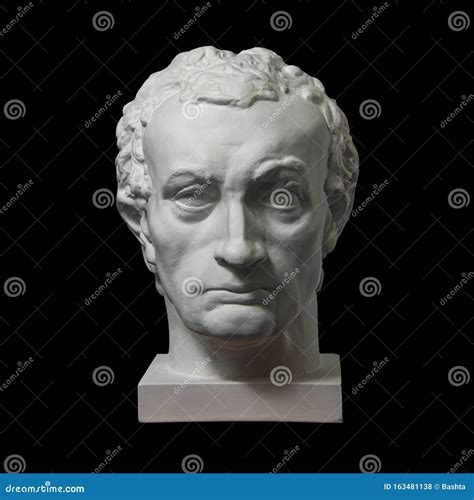 Копия гипса древней статуи Гаттамелата Эразмо ди Нарни изолированная