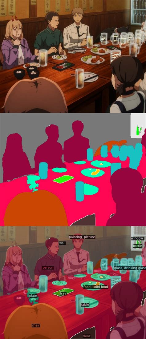 forasteran on Twitter 画像からのオブジェクト色分け OneFormerが便利らしくやってみた https t co MwuUL AhE https t