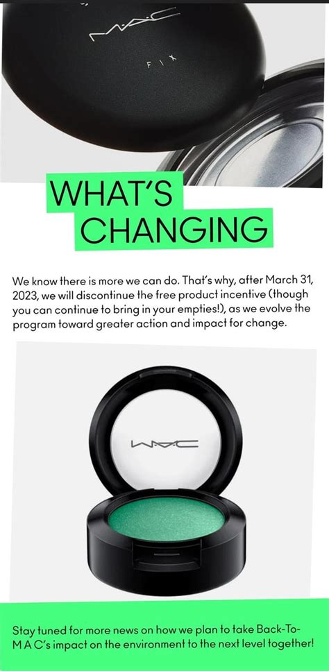 Mac Is Ending Their 32 Year Old Back To Mac Program Where Customers