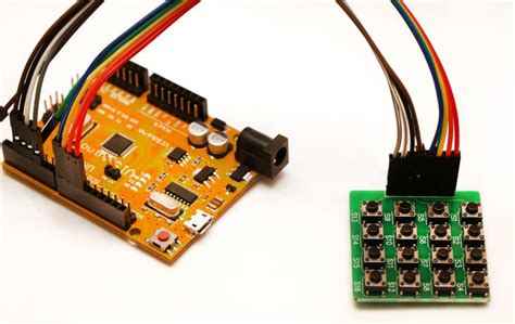 4×4 Matrix Keyboard With Arduino Arduino Keyboard Matrix