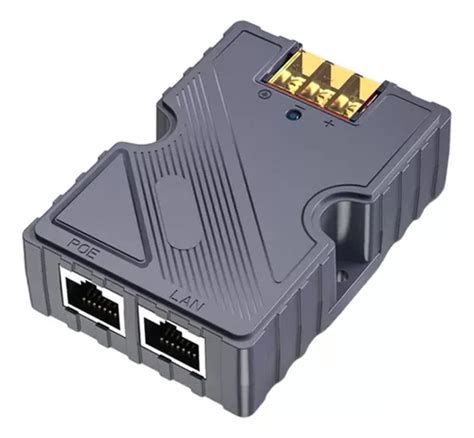 Adaptador Divisor De Rede Lan Ethernet Gigabit Poe 1 A 2 Frete Grátis