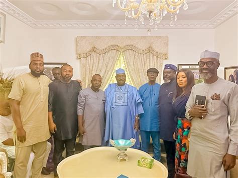 Sgf Appointment Omole Lead Progressives On A Congratulatory Visit To Akume Sentry Times