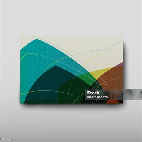 책자 커버 프레 젠 테이 션 추상 기하학적 배경 A4 설정된 기술 브로셔 전단지 디자인 서식 파일 벡터 그림자에서 레이아웃 가리기에 대한 스톡 벡터 아트 및 기타 이미지