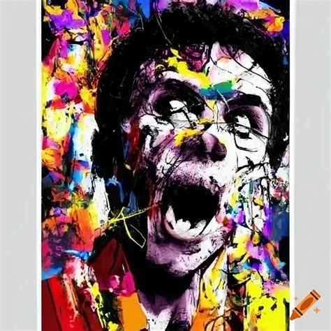 Jackson Pollock Inspired Logo Design On Craiyon