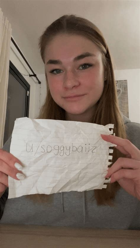 My Verification Post 💞 U Soggybaiiz