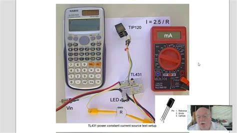Tl431 Constant Current Source Circuits Youtube