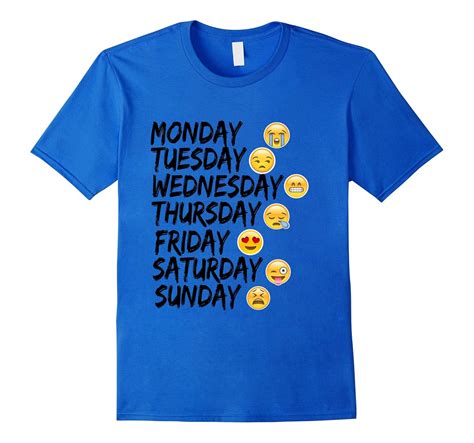 Funny Emoji Days T Shirt T For Emoji Lovers And Fans Tee Cl Colamaga