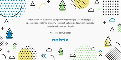 Netrix S A życzy Wesołych Świąt Centrum Badawczo Rozwojowe Netrix S A