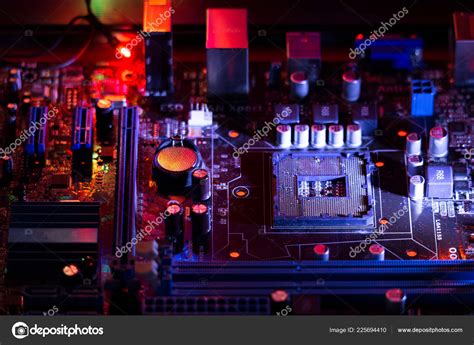 Process Disassembling Computer Pcb Symbol Right Repair Photo May Illustrate Stock Photo