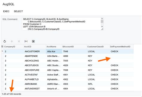 Left Join Vs Inner Join • Augsql • Acumatica User Group Forums