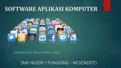 Software Aplikasi Aplikasi Komputer Ppt