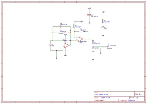 In Class Circuit Oshwlab