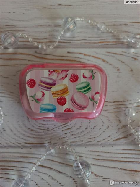 Дорожный набор для контактных линз Color Lens с зеркалом в футляре 3 предмета Сладости 6 5 х 4