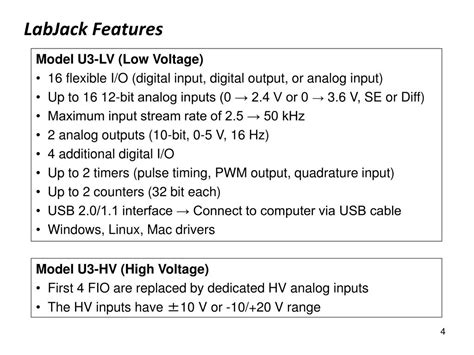 PPT ECE 103 Engineering Programming Chapter 27 LabJack Introduction