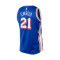 Jersey Nike Philadelphia 76ers Icon Edition Joel Embiid Niño Rush Blue Basketball Emotion