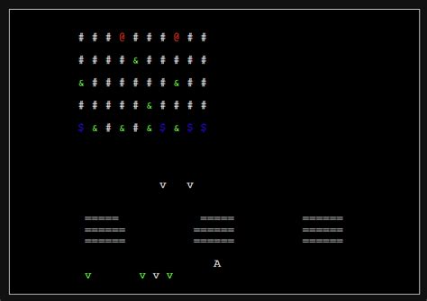 Ascii Space Invaders By Mostlystudios