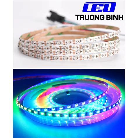 ĐÈN LED WS2812B ARGB NEOPIXEL MỎNG 5MM 2020 160LED MÉT 200LED MÉT DÂY 1 MÉT Shopee Việt Nam