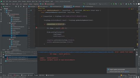 cannot resolve method geturi in activityresult · issue 351