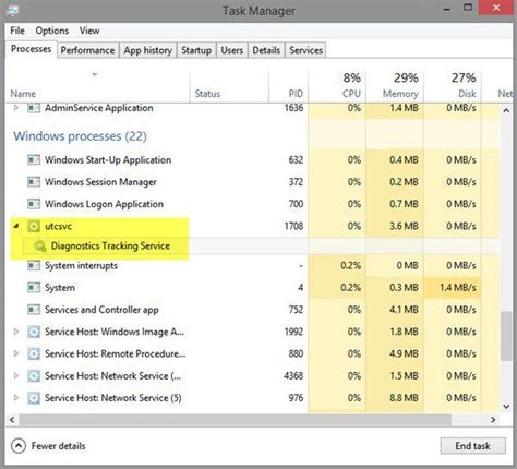 High Cpu And Disk Usage By Utcsvc Solved In Windows 1011 Microsoft