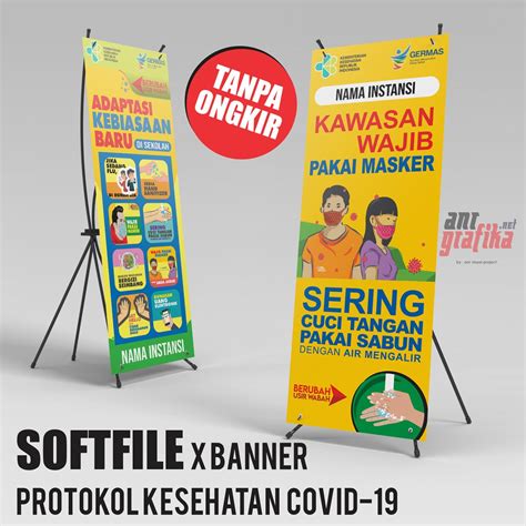 Banner Sekolah Cdr Labios Tatuados Letra