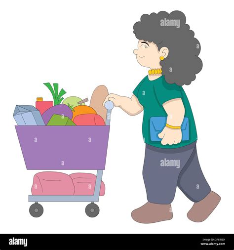 Fat Mom Stock Vector Images Alamy