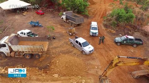 Operação fecha garimpos de ouro clandestinos no Tocantins veja vídeos