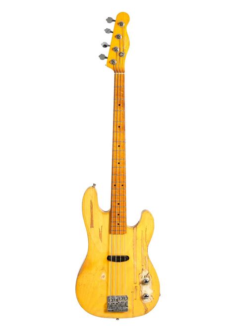 At Auction Dusty Hill Zz Top Dusty Hill Bolin Fender Clone Old