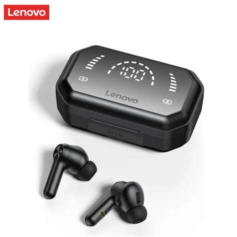 Lenovo Lp3 Pro Wireless Headphones Bluetooth Earphones Touch Control Led Display Big Battery