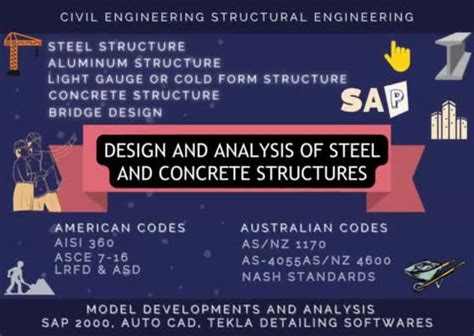 Concrete Steel Wood Structure Design Analysis And Detailing Sap2000