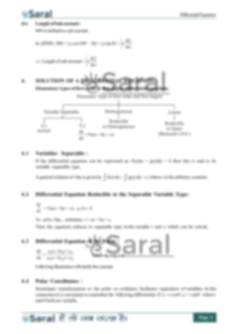 SOLUTION Differential Equation Studypool