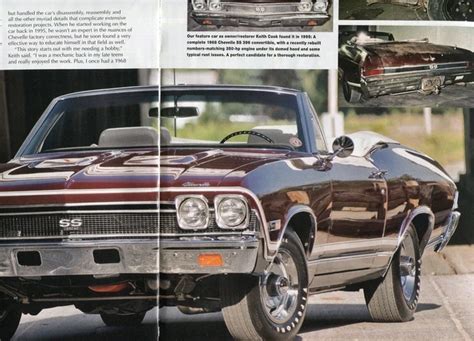 1968 Chevrolet Chevelle Ss 396 Convertible Restoration 5 Page Color
