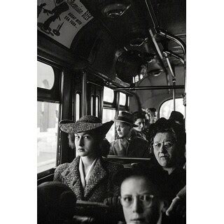 Baltimore Maryland Crowded Bus Carrying People To Work At 8 A M