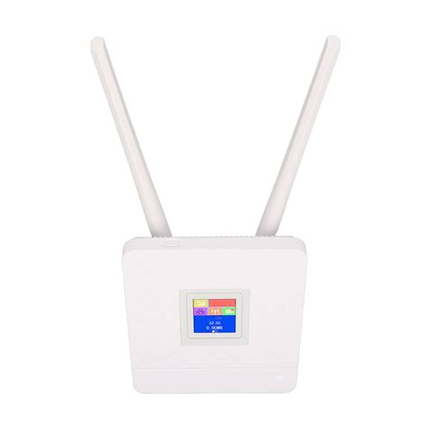 4g Lte Cpe Wifi Router 3 Network Interfaces Improved Signal Strength