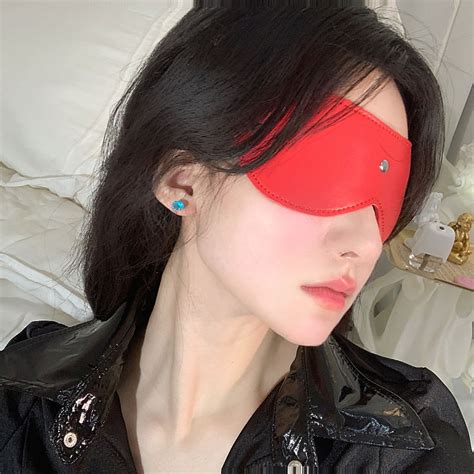 久爱跨境 皮革sm狐狸眼罩 柳丁款舞会角色扮演面具pu情趣面罩批发 阿里巴巴