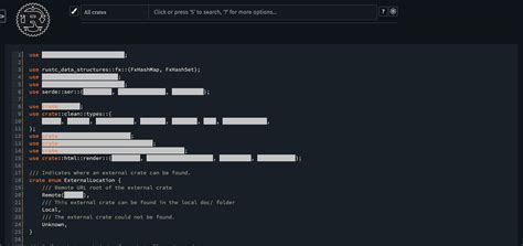 Rustdoc Unstable Generate Link To Definition Makes Sources Unreadable With Ayu Theme