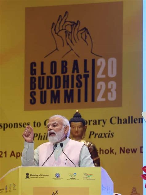 Buddhas Teachings Offer Solution To Global Problems Pm Modi The