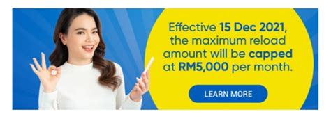 TNG EWallet Introduces RM Maximum Reload Limit For Top Ups Using Reload PINs