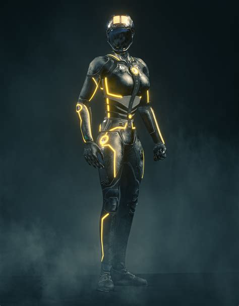 Futuristic Military Body Armor