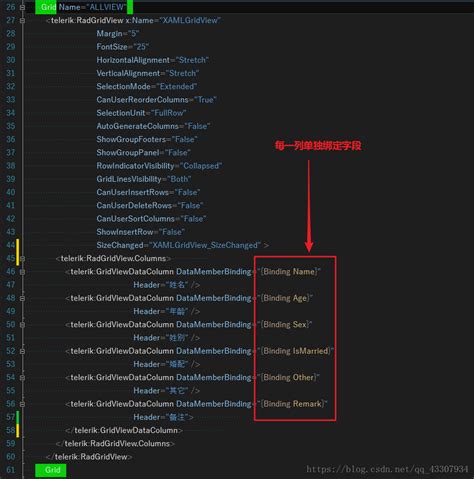 Vs编程，wpf中telerikradgridview 更改某一列背景颜色的一种方法wpf如何改变gridview的列头背景色 Csdn博客