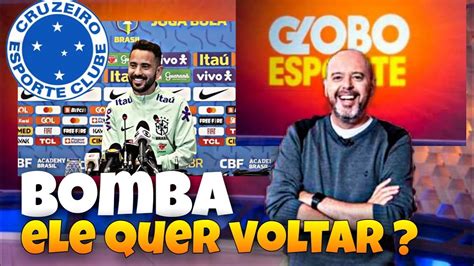 Quer Voltar Verton Ribeiro Responde Sobre Cruzeiro E A Volta A