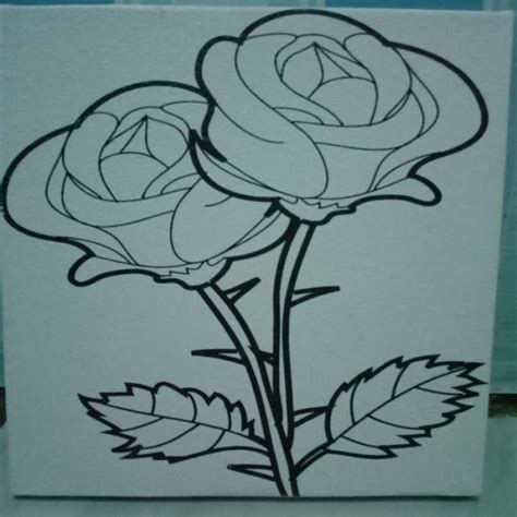 Promo Paket Kanvas Lukis Sketsa Canvas Sketsa Kuas Palet Cat Air