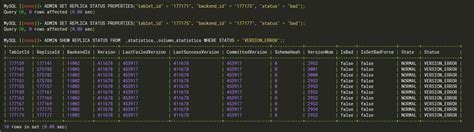 Sr242，系统表statisticscolumnstatistics非健康状态？ 💬 Starrocks 用户问答