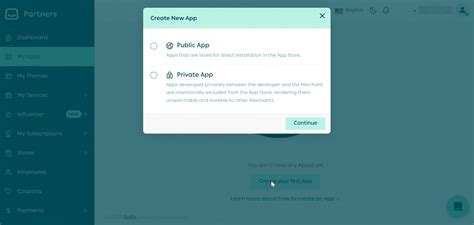 Create Your First App On Salla Partner Portal Salla Developers