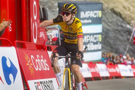 Vuelta a España 2023 Resultados da 13ª etapa Jonas Vingegaard vence