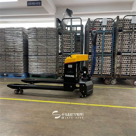 가성비 甲 전동 파레트트럭 15톤 수성운반기계 네이버 블로그