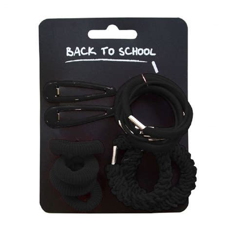 Hair Accessories Set Black Graduates Schoolwear