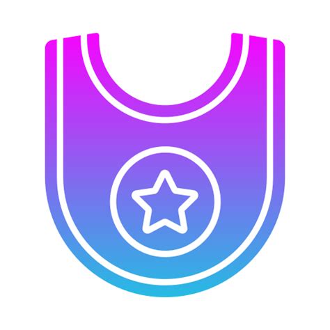 Icono De Babero Generic Gradient Fill