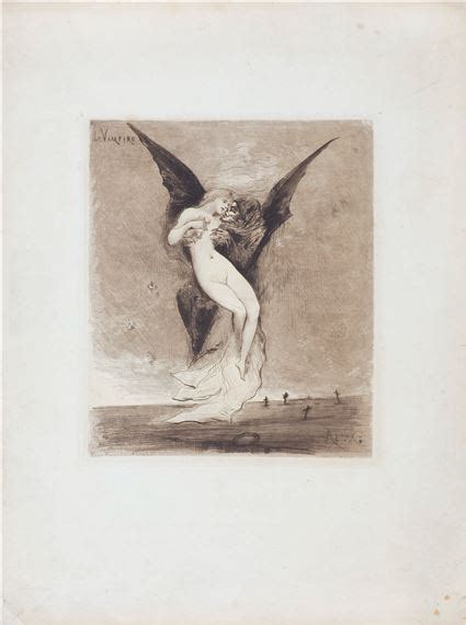 Joseph Apoux Le Vampire Ok 1900 Mutualart