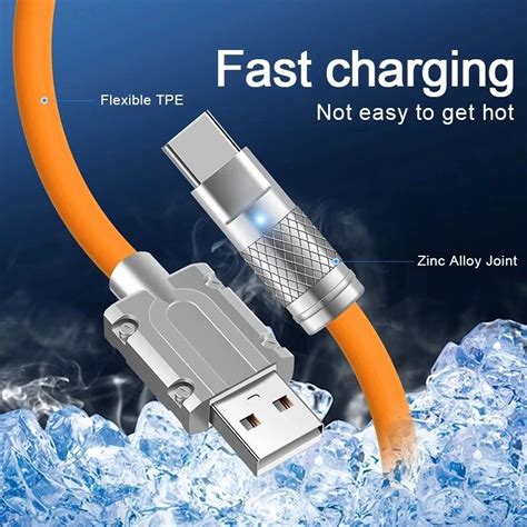 Jual FAST KABEL DATA 120W 6A SUPER FAST CHARGING TURBO MAX 120W ORIGINAL KABEL CHARGER 120W